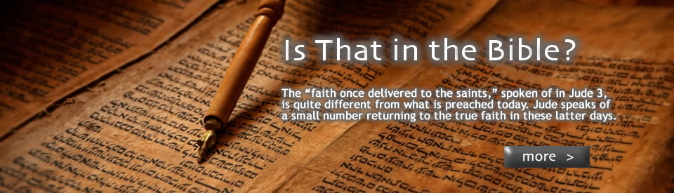 Yahweh's Assembly in Yahshua
